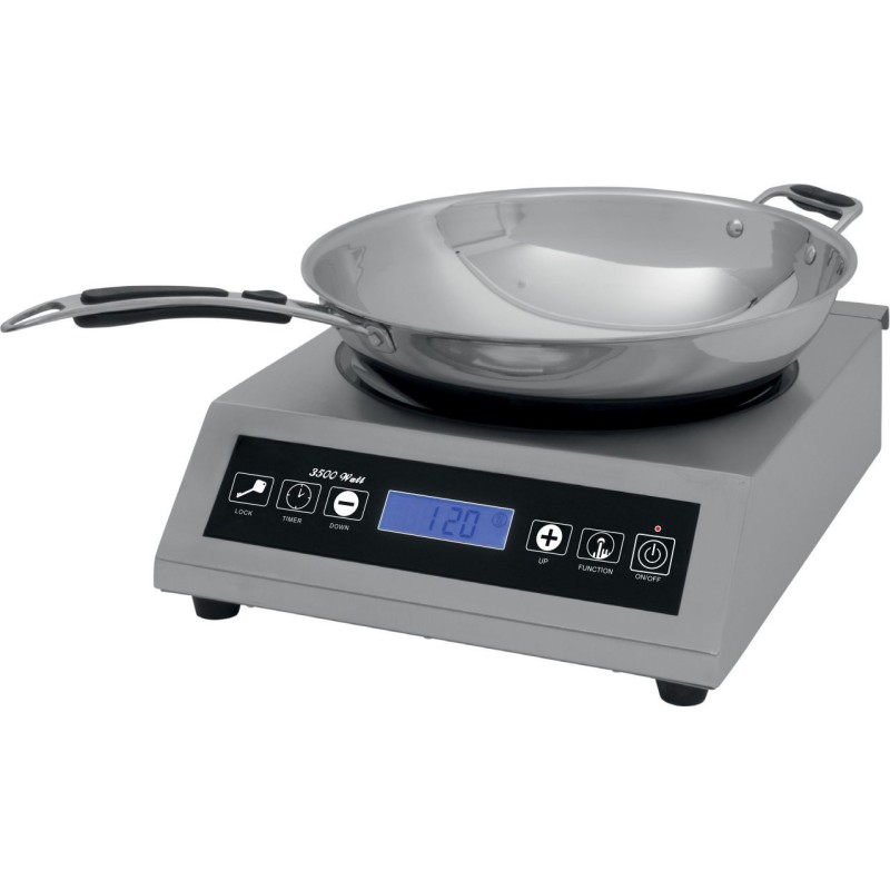 PLAQUE INDUCTION POUR WOK ET WOK INOX